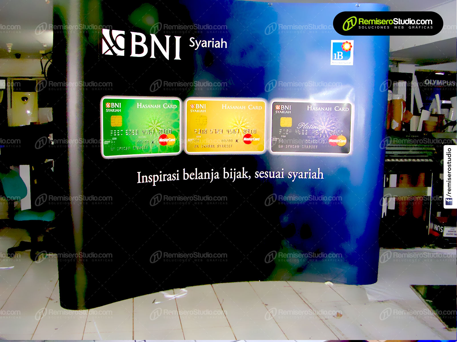 Display Wall Curvo y Recto Impreso | Backing portatil para Eventos en ...